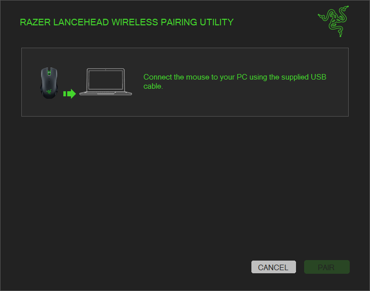 Razer Lancehead Wireless Pairing Utility Guide