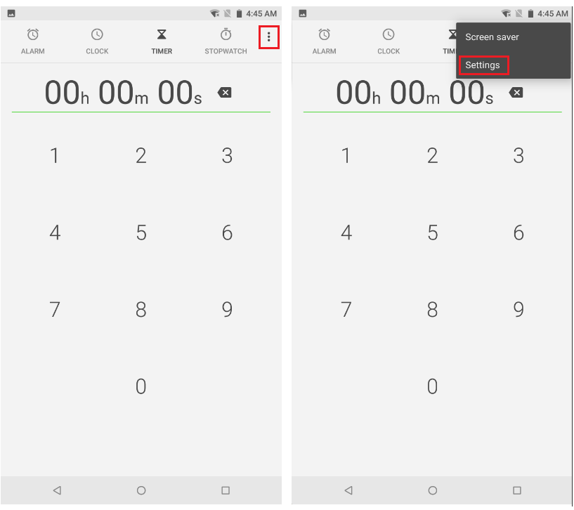 Razer Phone restarts after a set Timer ends