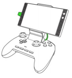 How to connect the Razer Raiju Mobile to the Phone via USB