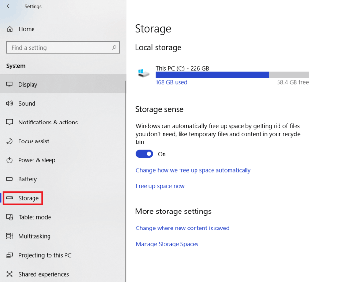 How to free up drive space on a Razer Blade laptop