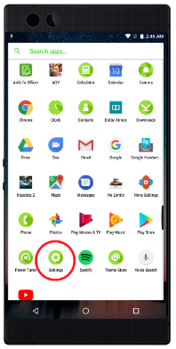How to set up a data limit on the Razer Phone