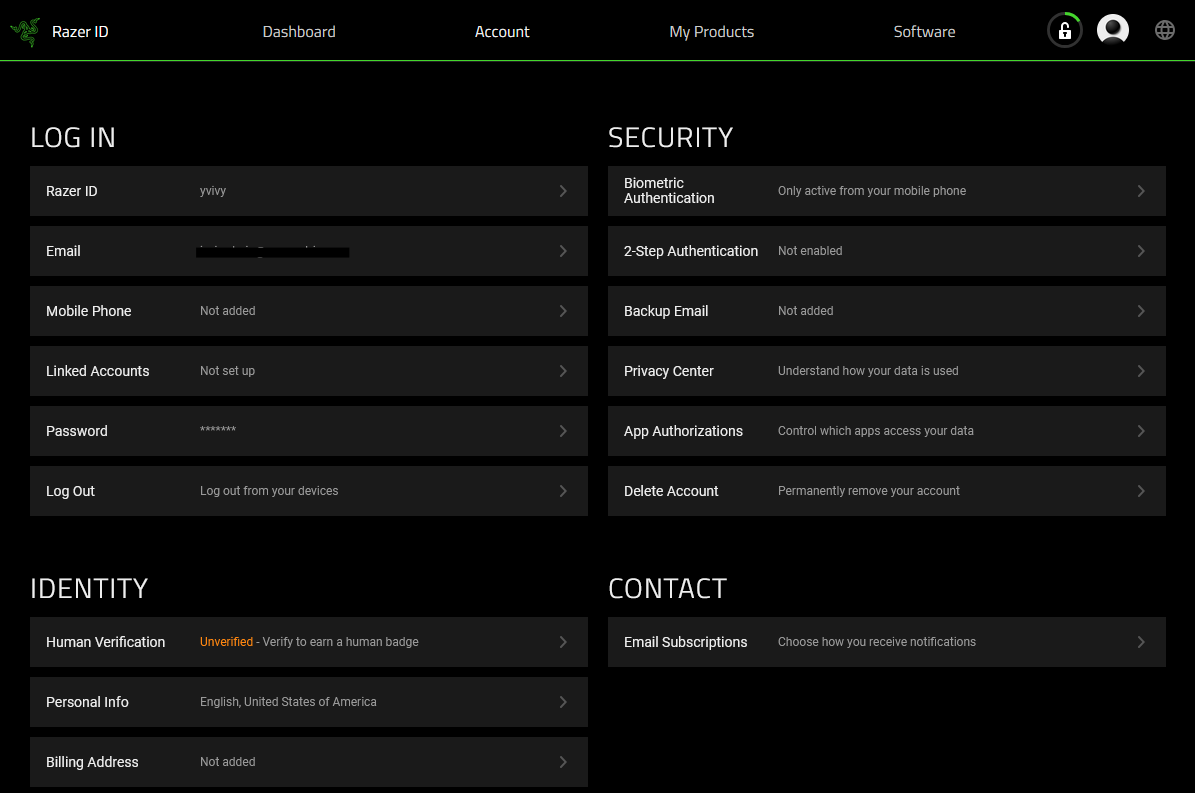How to enable an Authenticator App for Razer ID