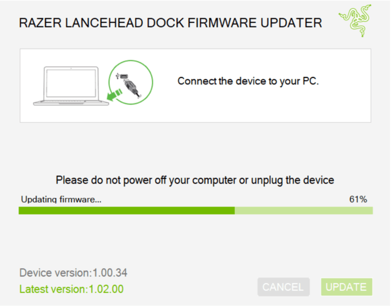Razer Lancehead Firmware Updater | RZ01-02120