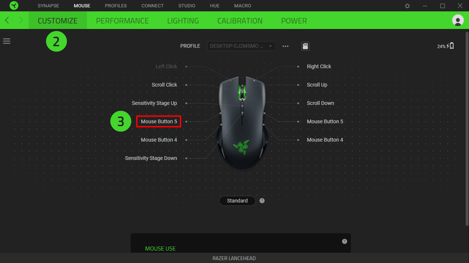 How To Enable On The Fly OTF Sensitivity On A Razer Mouse
