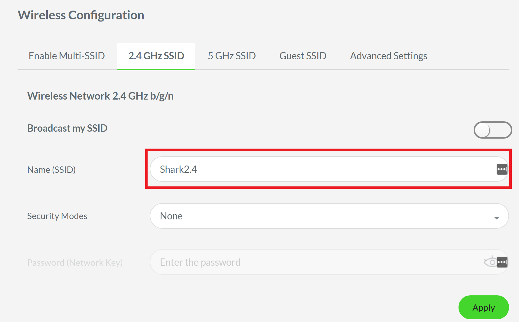 How to configure wireless security settings on the Razer Sila