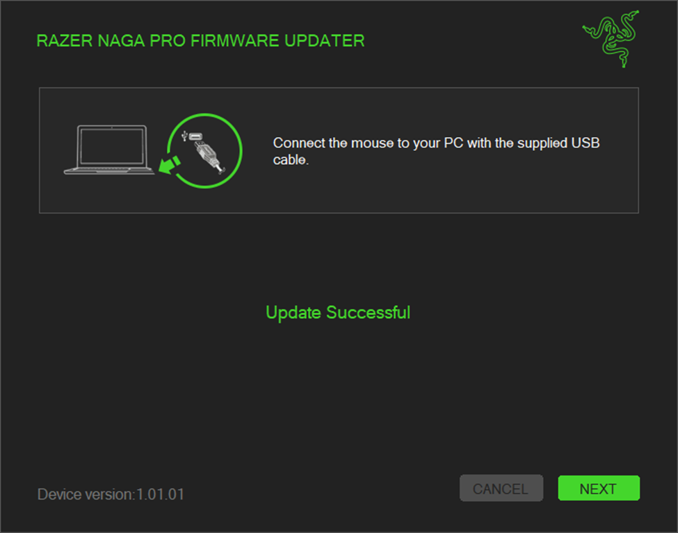 Razer Naga Pro Firmware Updater | RZ01-03420