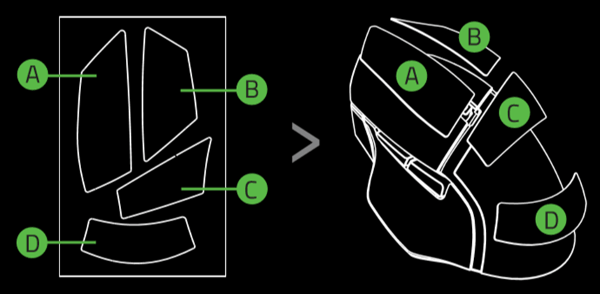 Razer Mouse Grip Tape | RC21-0167 Support & FAQs