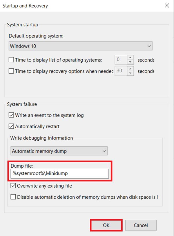 How to create and retrieve a memory dump on the Razer Blade