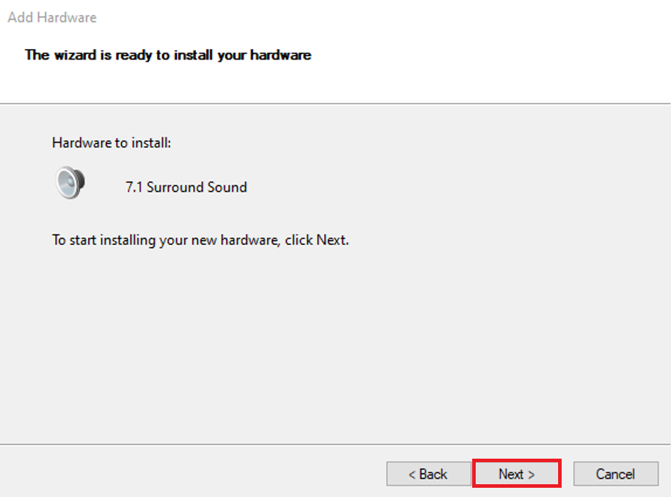 7.1 surround sound and THX spatial audio drivers are missing after ...