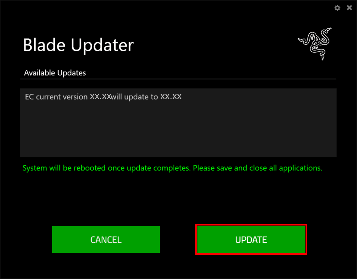 Razer Blade 15" Advanced (2018) EC Updater | RZ09-0238x