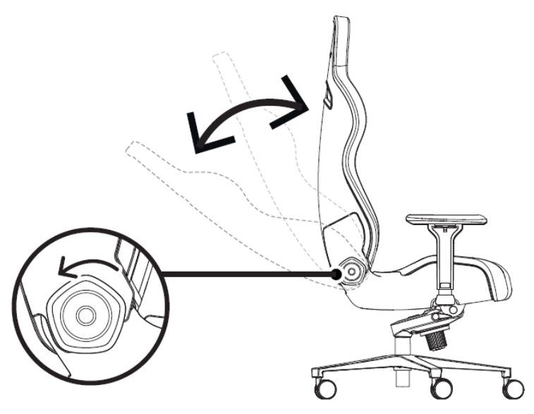 How to adjust the height, backseat, seat tilt, and armrests on a Razer ...