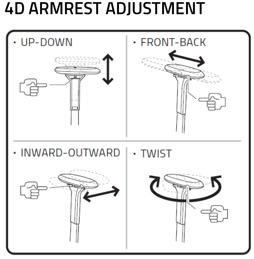 How to adjust the height, backseat, seat tilt, and armrests on a Razer ...