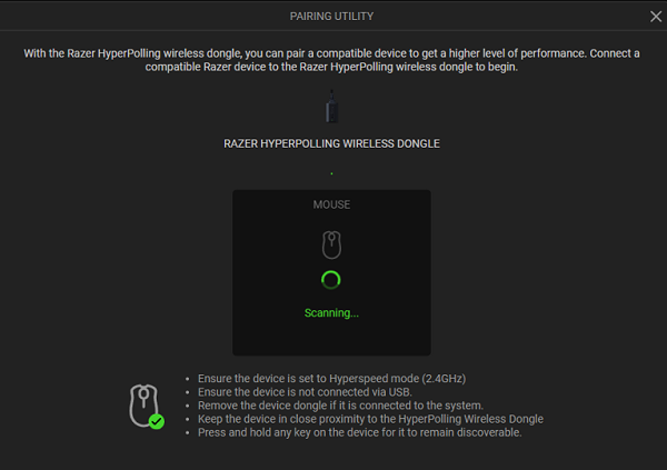 How to pair or unpair the Razer HyperPolling Wireless Dongle