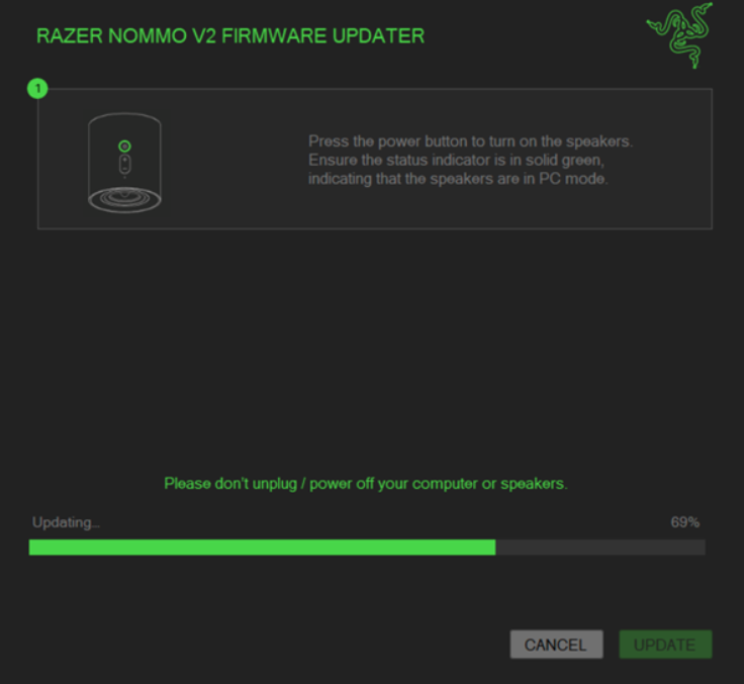 Razer Nommo V2 Firmware Updater | RZ05-0475