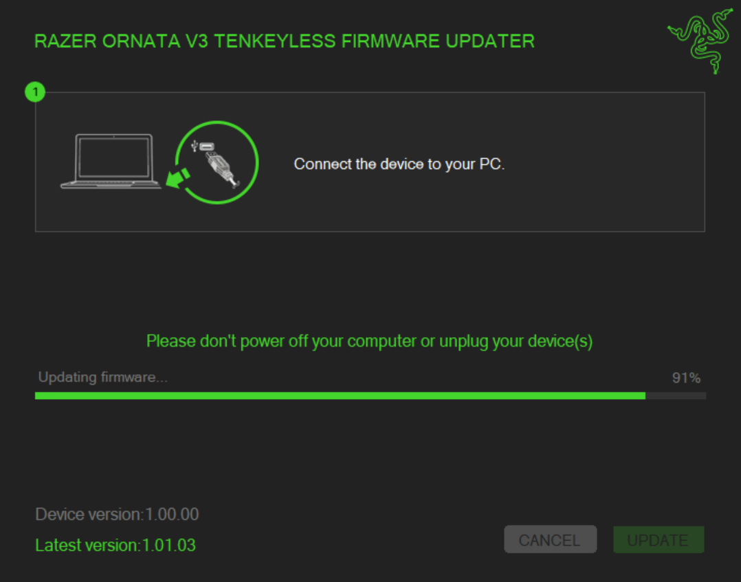 Razer Ornata V3 TKL Firmware Updater | RZ03-0488x