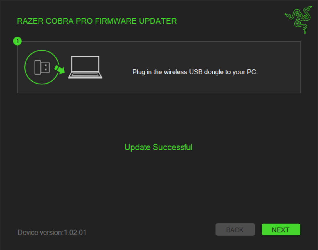 Razer Cobra Pro Firmware Updater | RZ01-0466