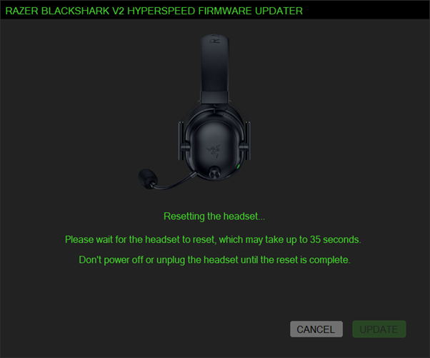 Razer BlackShark V2 HyperSpeed Firmware Updater | RZ04-0496