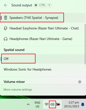 Razer Synapse 3 UI changes for Razer headsets before 2020