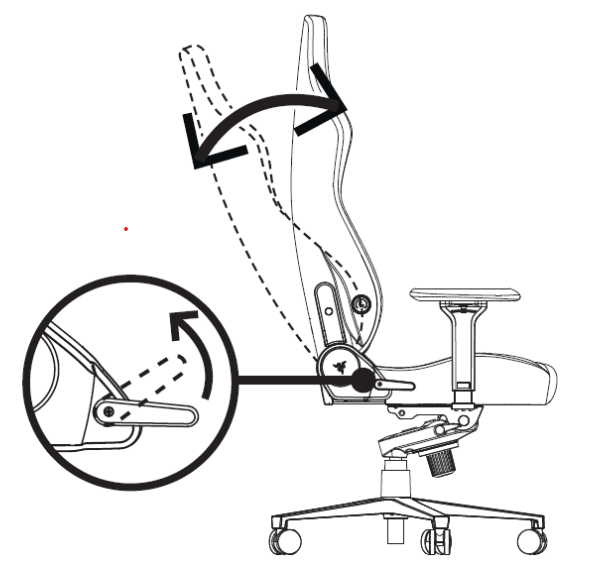 How to adjust the lumbar support, height, backseat, seat tilt, and ...