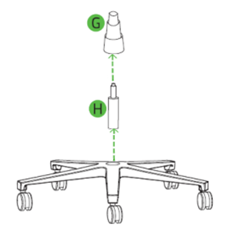 How to disassemble the Razer Iskur V2 gaming chair