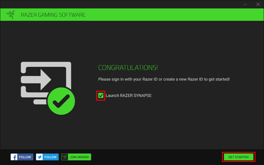 How to install or upgrade Razer Synapse
