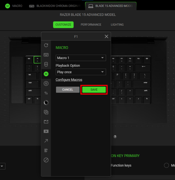 How to assign macros on Razer Synapse-enabled products