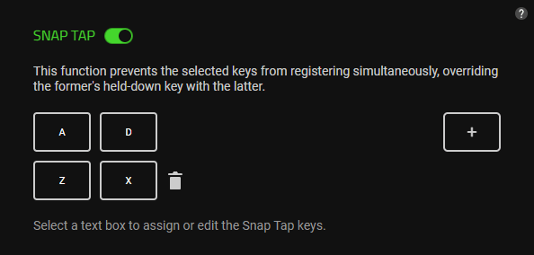 What is Razer Snap Tap Mode and how to enable it