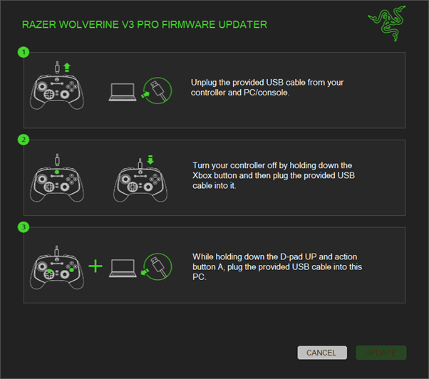 Razer Wolverine V3 Pro Firmware Updater | RZ06-0520