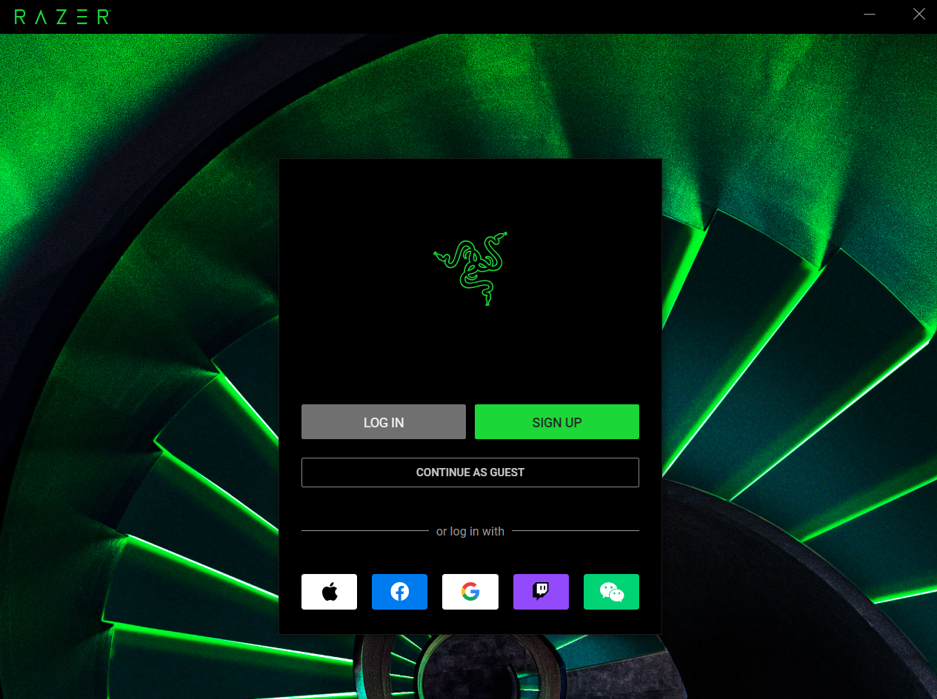How to install or upgrade the Razer Chroma App