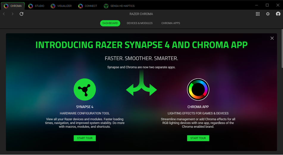 How to install or upgrade the Razer Chroma App