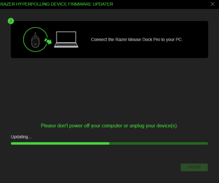 Razer Mouse Dock Pro Firmware Updater | RZ81-01990