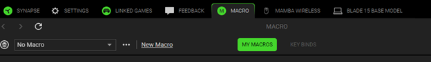 How to create macros on a Razer mouse