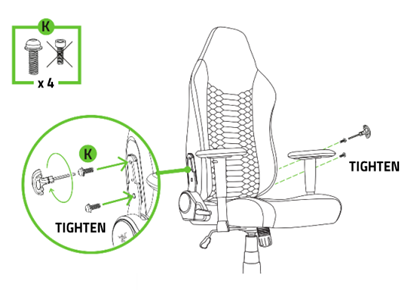 How to assemble the Razer Iskur V2 X
