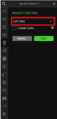 How to assign app-specific button mappings to your Razer Pro Click V2 mouse