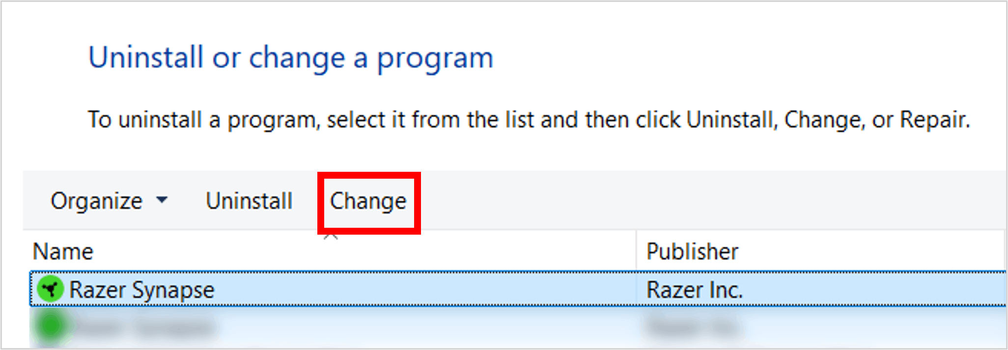 How to reinstall Razer Chroma App