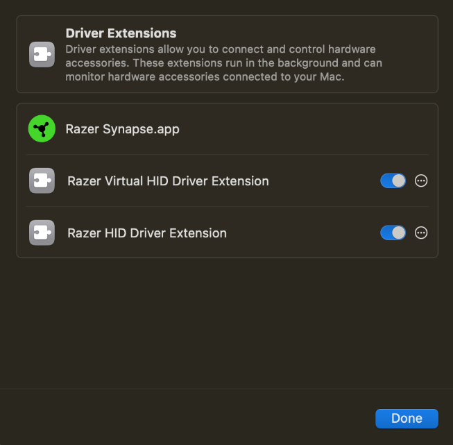 How to install Razer Synapse for Mac