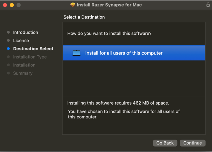 How to install Razer Synapse for Mac