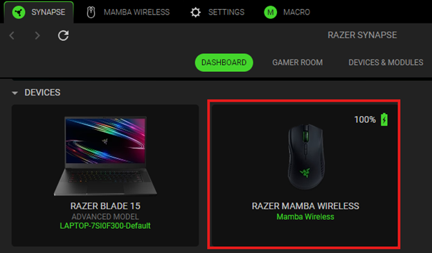 How to assign a Razer mouse button to switch profiles in Razer Synapse