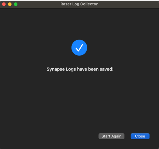 How to gather Razer Synapse logs for Mac