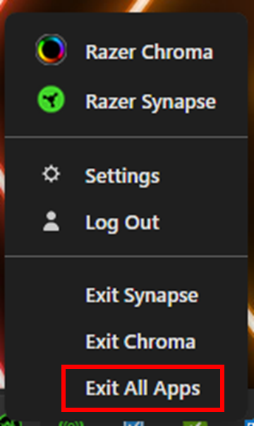 How to re-install Razer Synapse on Windows