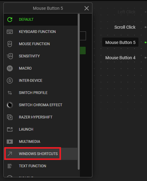 How to program and launch shortcuts with a Razer mouse