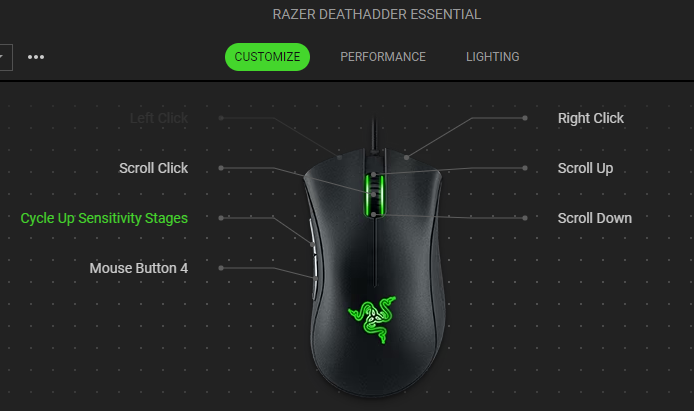 How to enable the Cycle Up or Down Sensitivity Stages feature on a ...