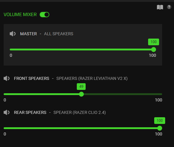 How to set up surround mode on the Razer Clio