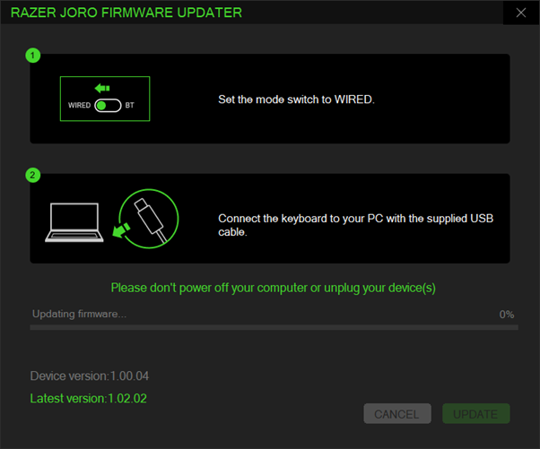 Razer Joro Portable Keyboard | RZ03-0236 Support & FAQs