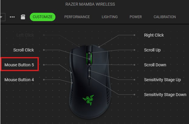 How to assign Switch Chroma Effect function on your Razer mouse