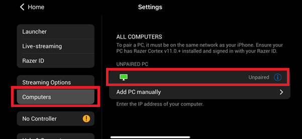 How to set up Remote Play on Nexus App and Remote Play App