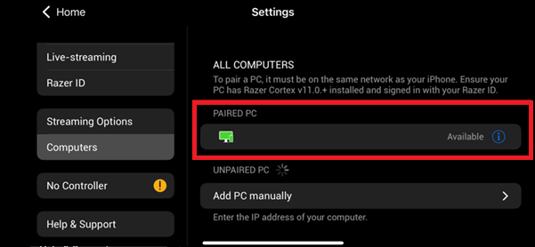 How to set up Remote Play on Nexus App and Remote Play App