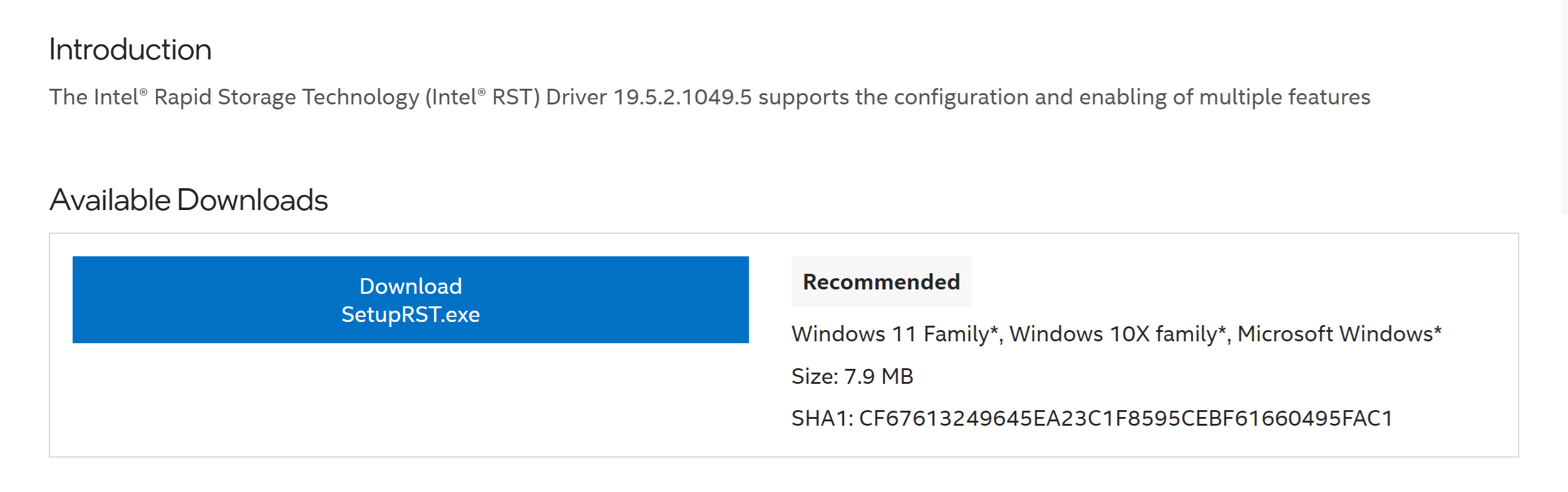 Irst Driver SSD/NVMe Or HDD Not Recognized During Windows Installation