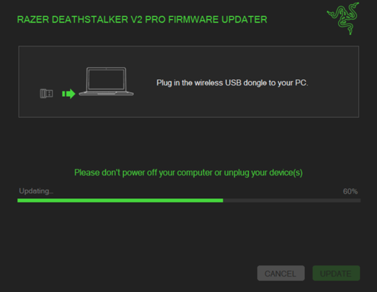 Razer DeathStalker V2 Pro Firmware Updater | RZ03-0436