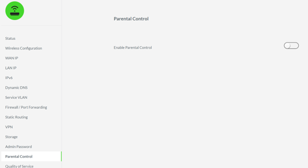 Overview of the Razer Sila web user interface